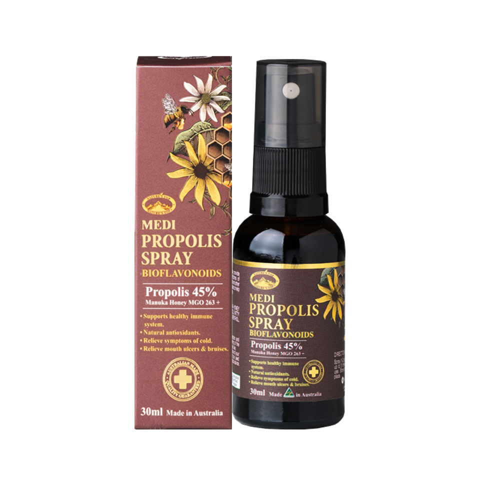 Natures's Bio Technology Pty Ltd » MEDI PROPOLIS SPRAY