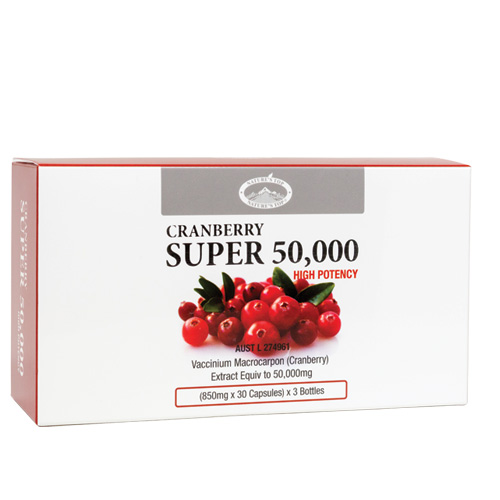 Natures's Bio Technology Pty Ltd » CRANBERRY SUPER 50,000